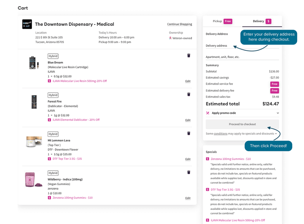 Marijuana Delivery - Tucson